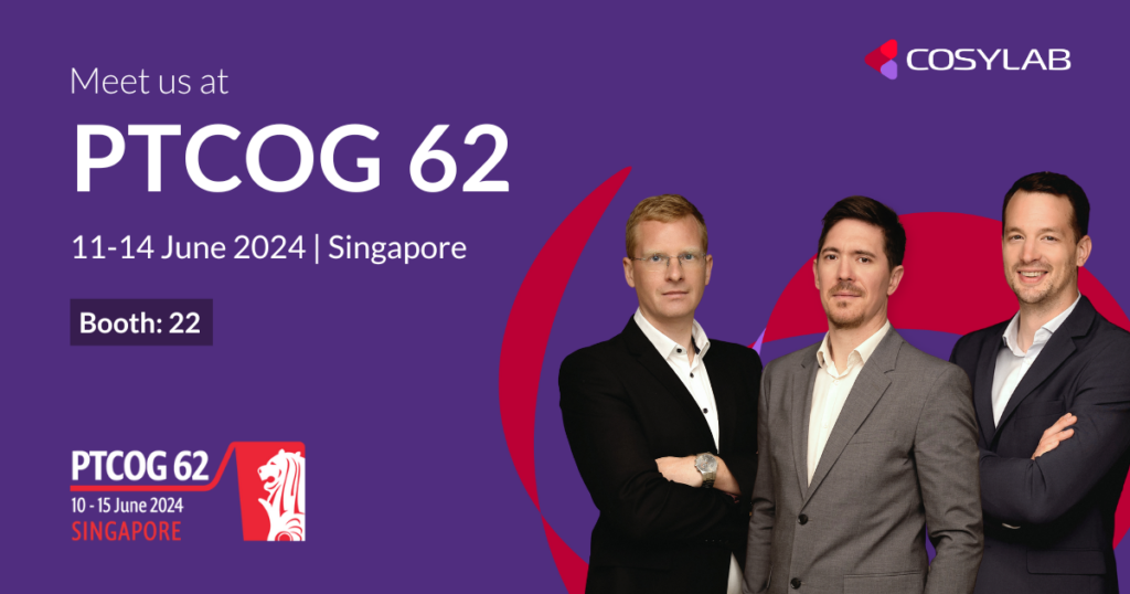 PTCOG 62 - Meet us in Singapore! - Cosylab